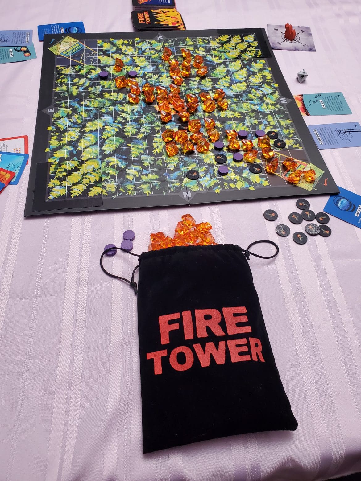 Family Board Game Expansion Preview Fire Tower: Rising Flames – Engaged ...